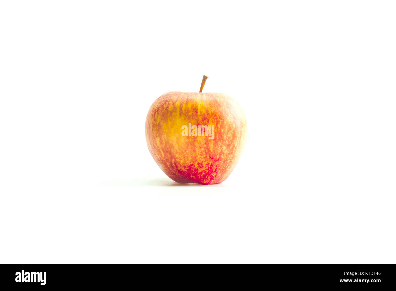 Apple Isolated on white background Stock Photo - Alamy