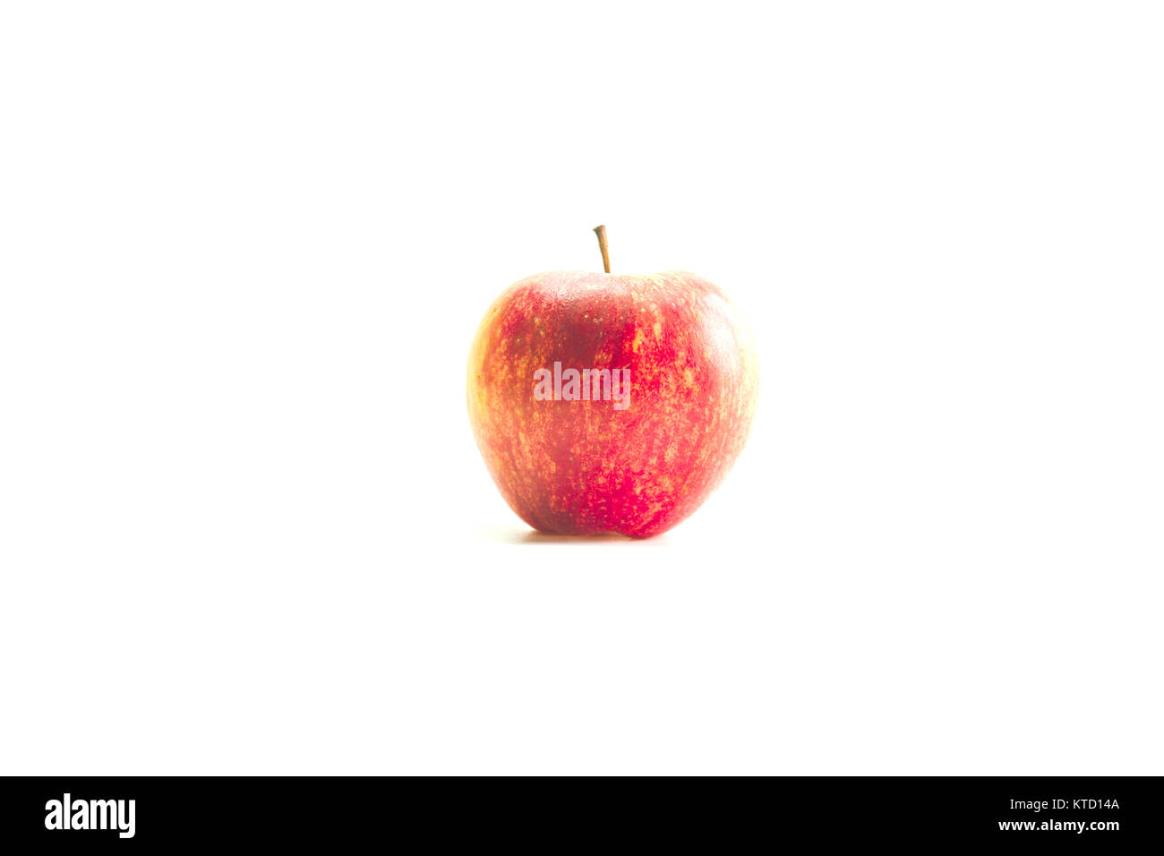 Apple Isolated on white background Stock Photo - Alamy