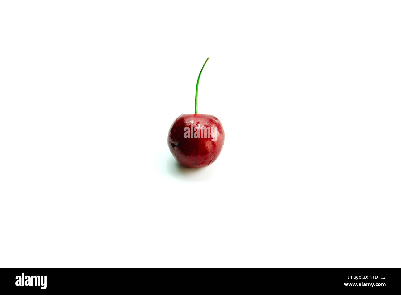 Cherry Isolated on white background Stock Photo - Alamy