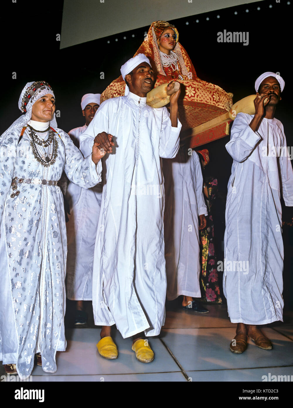 8730. Folklore Show, Berber Wedding, Agadir, Morocco Stock Photo - Alamy