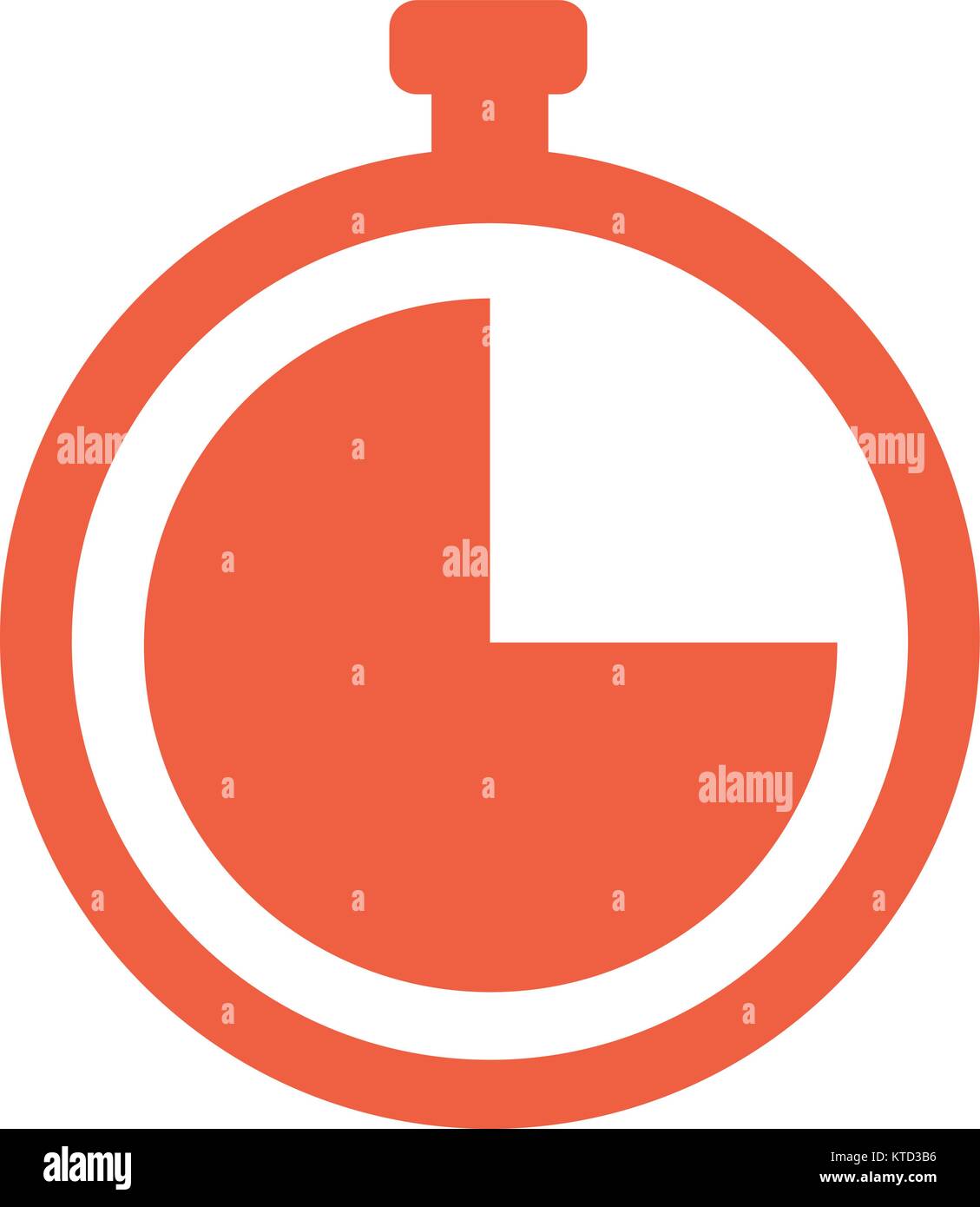 Stopwatch Vector icon 10 EPS Stock Vector Image & Art - Alamy