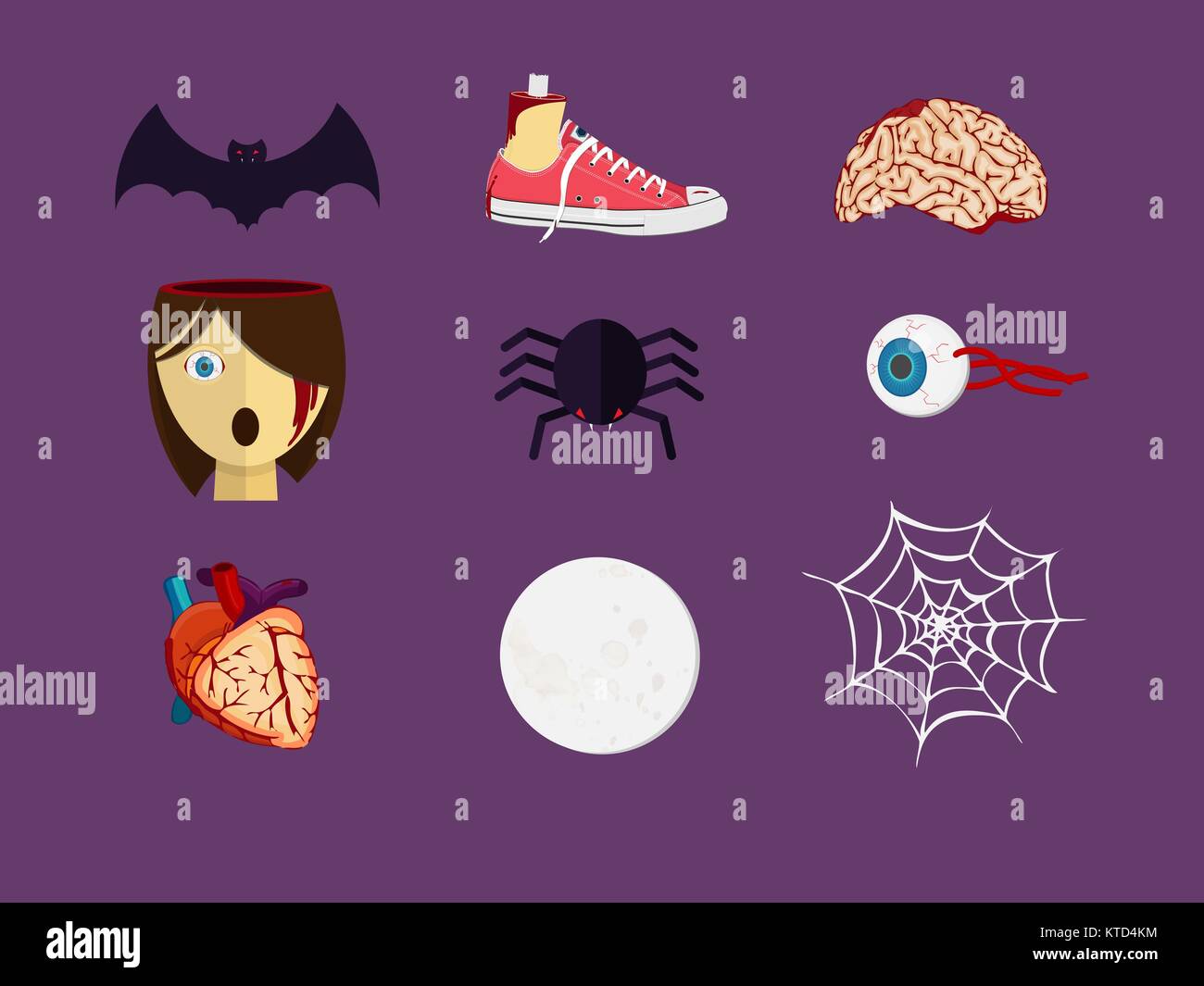 Decorations Of Halloween Bloody Human Body Parts And Organs, 40% OFF