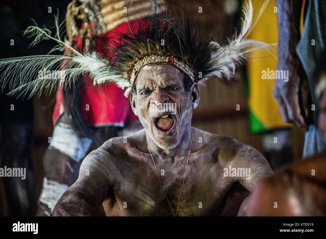 YOUW VILLAGE, ATSY DISTRICT, ASMAT REGION, IRIAN JAYA, NEW GUINEA ...