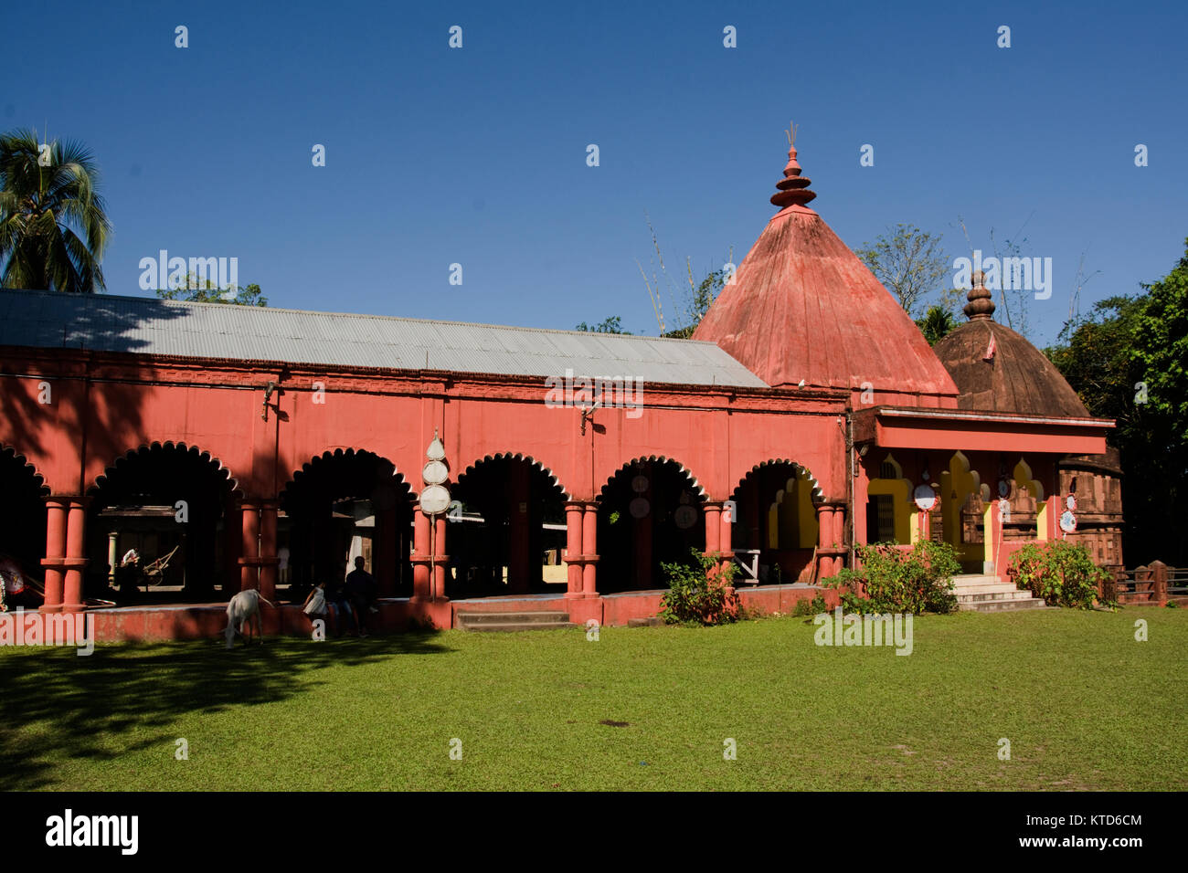 ASIA, India, Assam, Sonitpur District, Biswanath, modern Hindu Temple ...