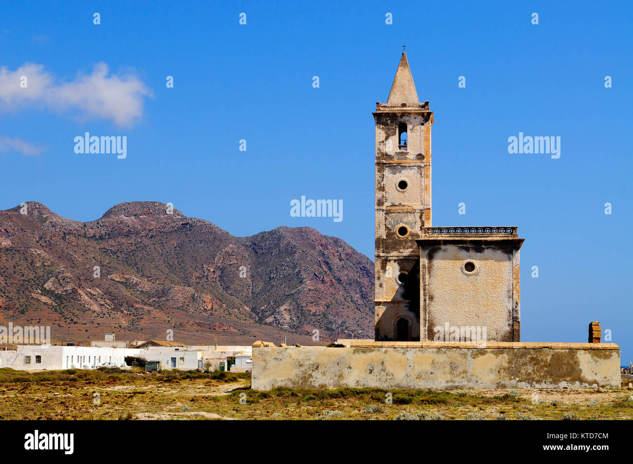 Old temple San José (Cabo de Gata), Andalusia, Spain Stock Photo - Alamy