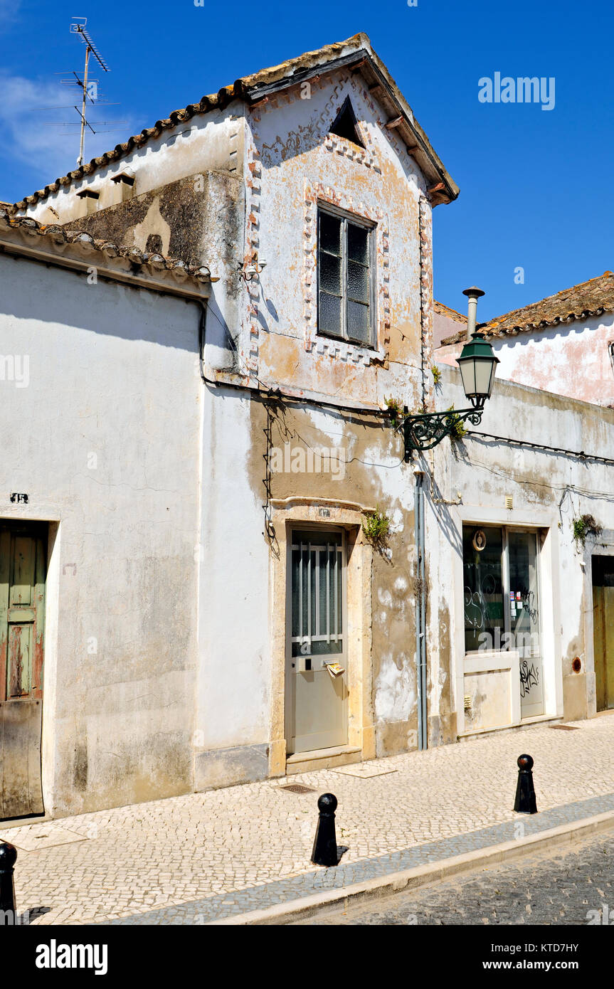 Historic old town of Faro, Portugal Stock Photo - Alamy