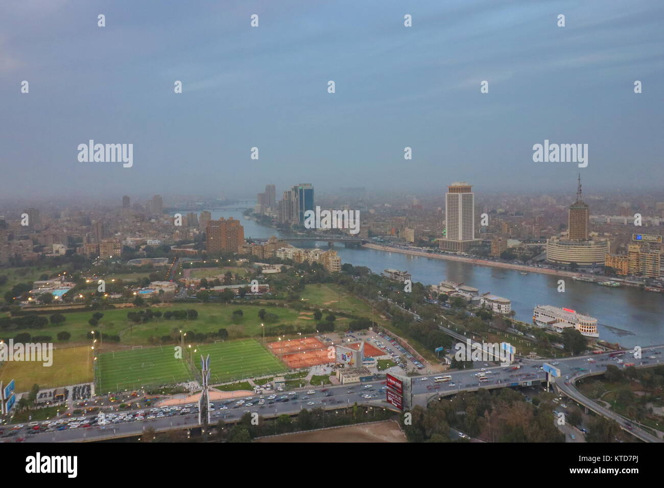 Cairo from above Stock Photo - Alamy