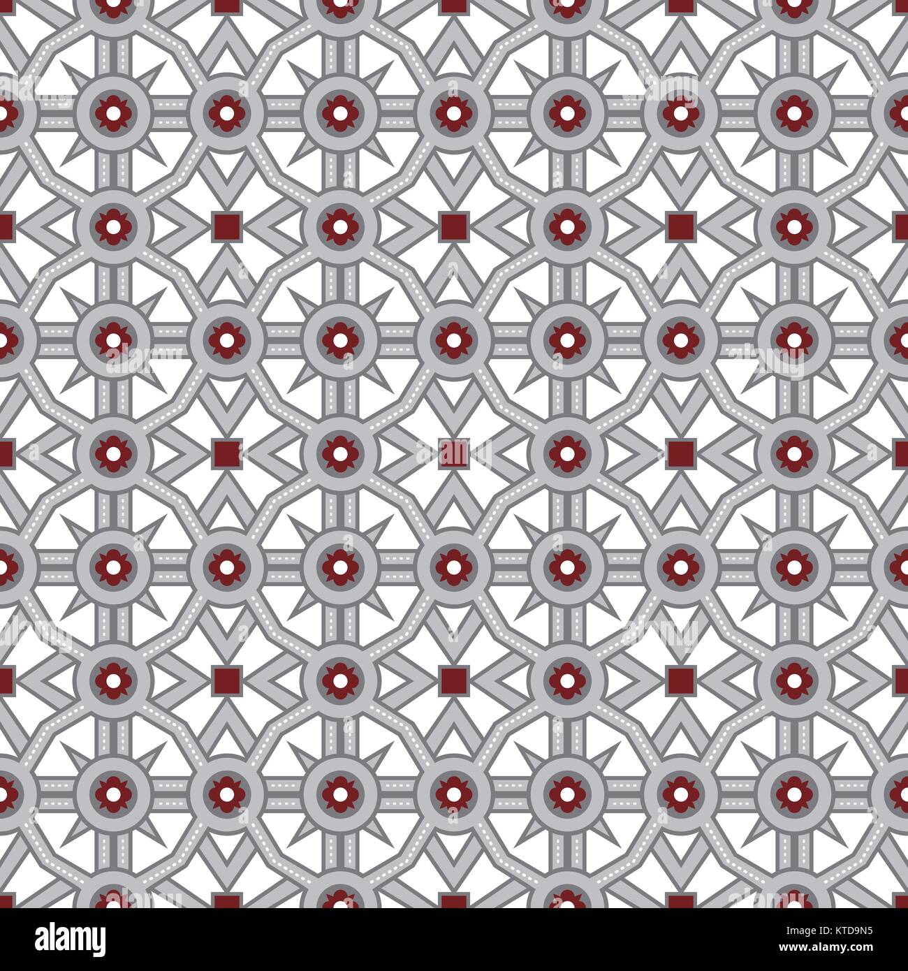 Seamless background image of light grey polygon round geometry pattern ...