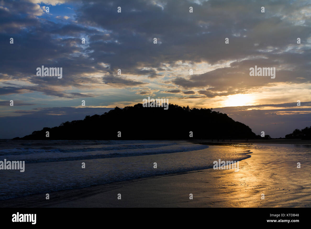 sunset at Palolem Beach Stock Photo - Alamy