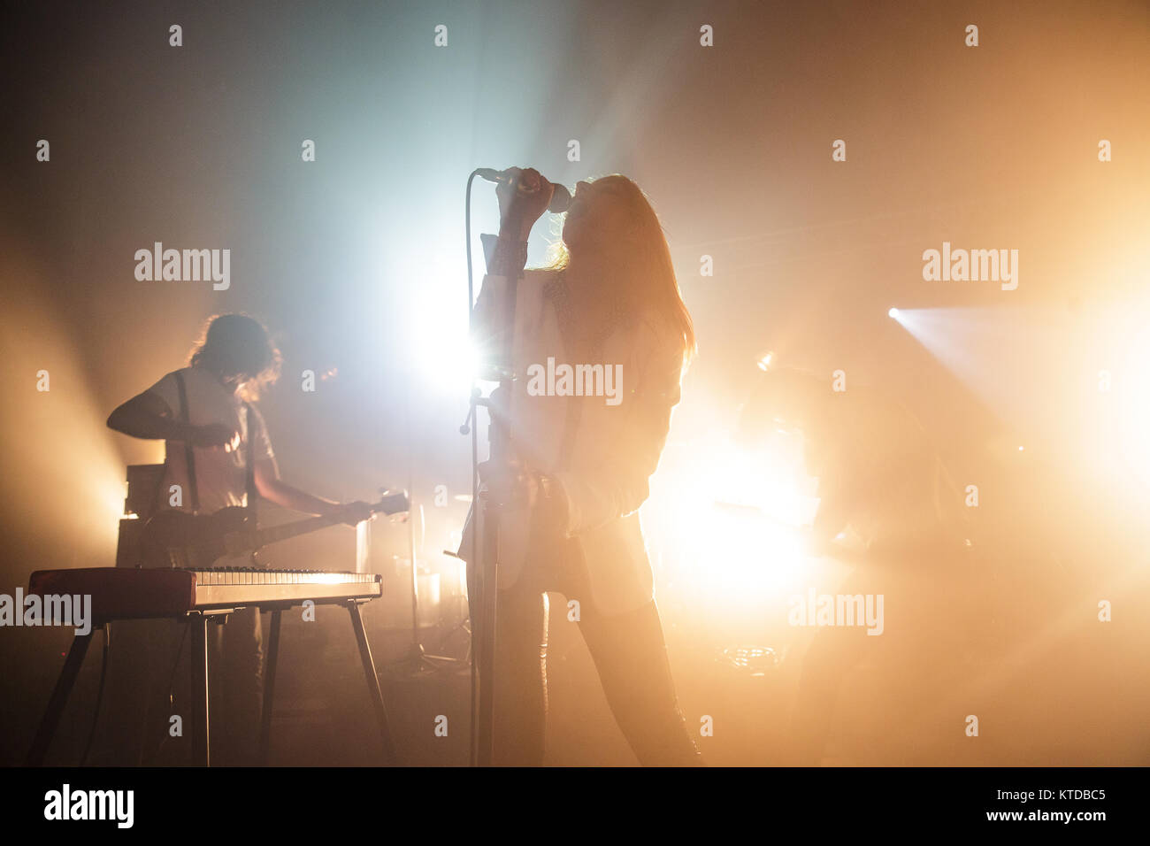 The French-American rock band Parlor Snakes performs a live concert at ...
