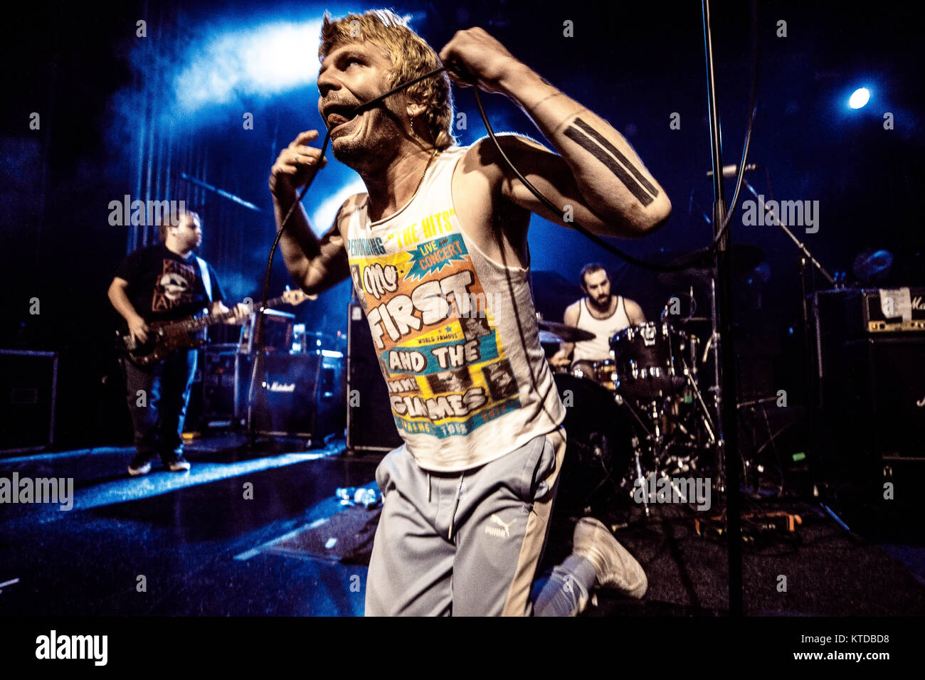 Denmark, Copenhagen - October 29, 2017. The American hardcore punk band ...