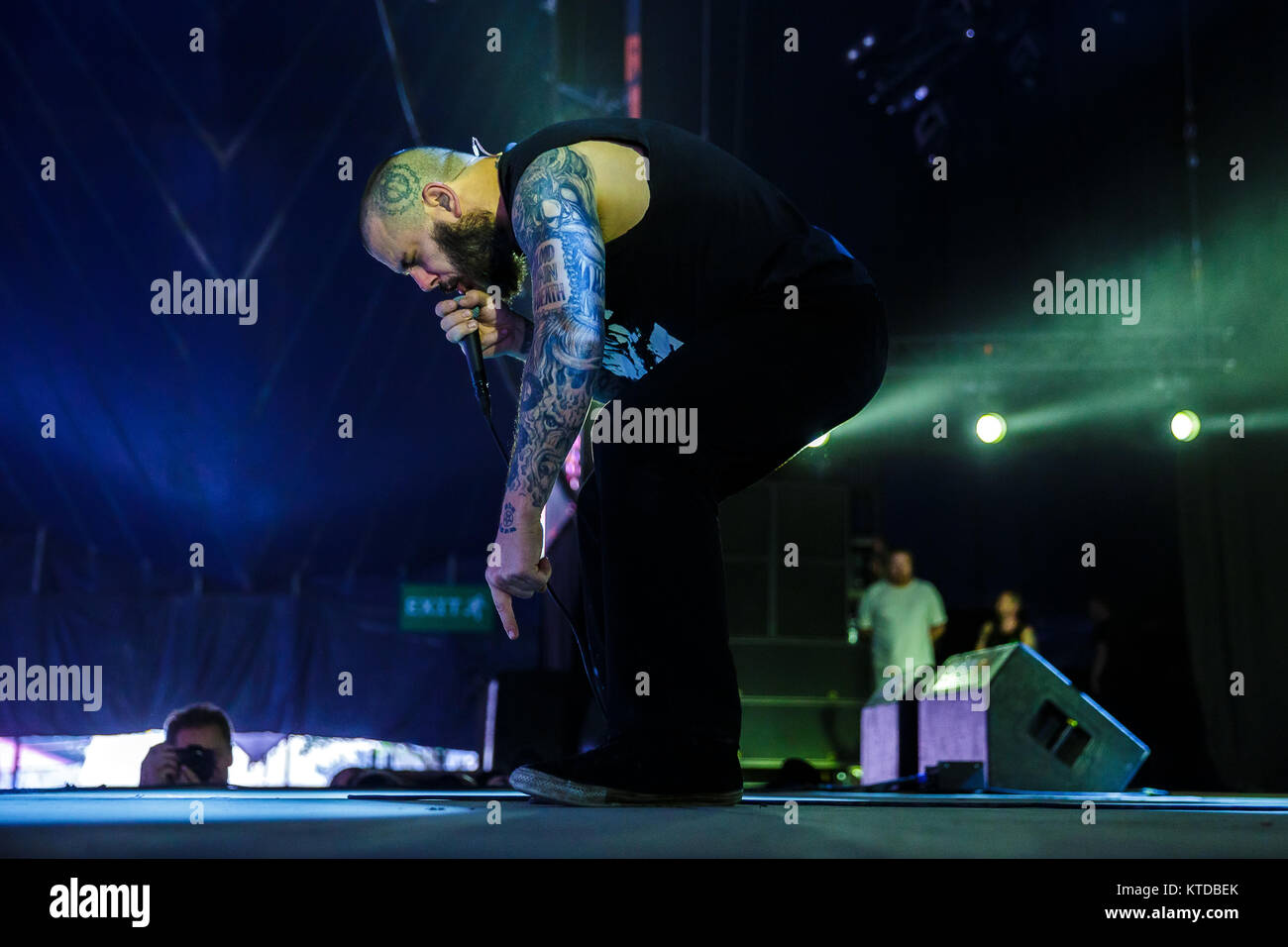 The American singer and former Pantera frontman Phil Anselmo performs ...