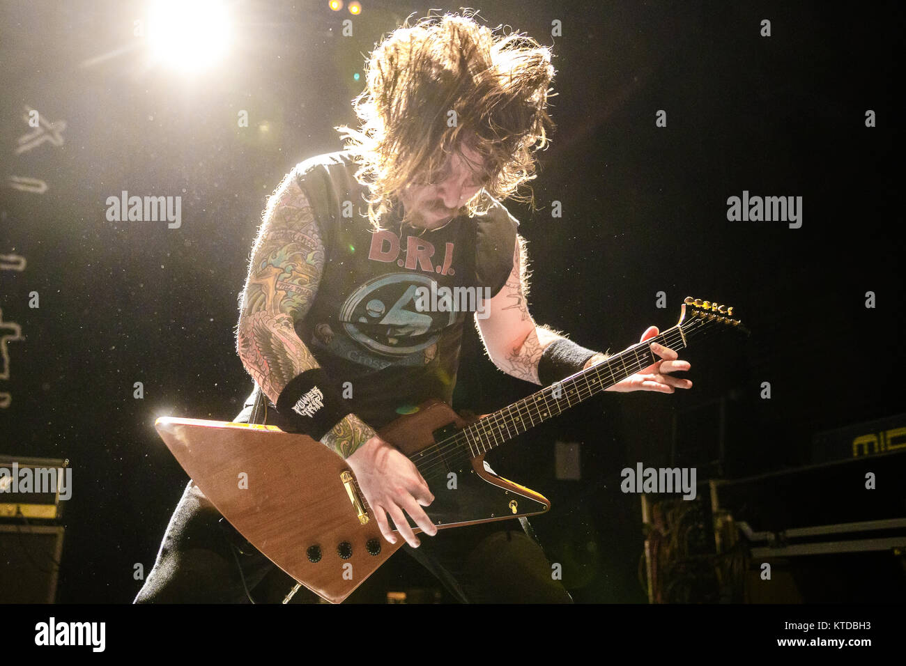 The American thrash metal band Power Trip performs a live concert at ...
