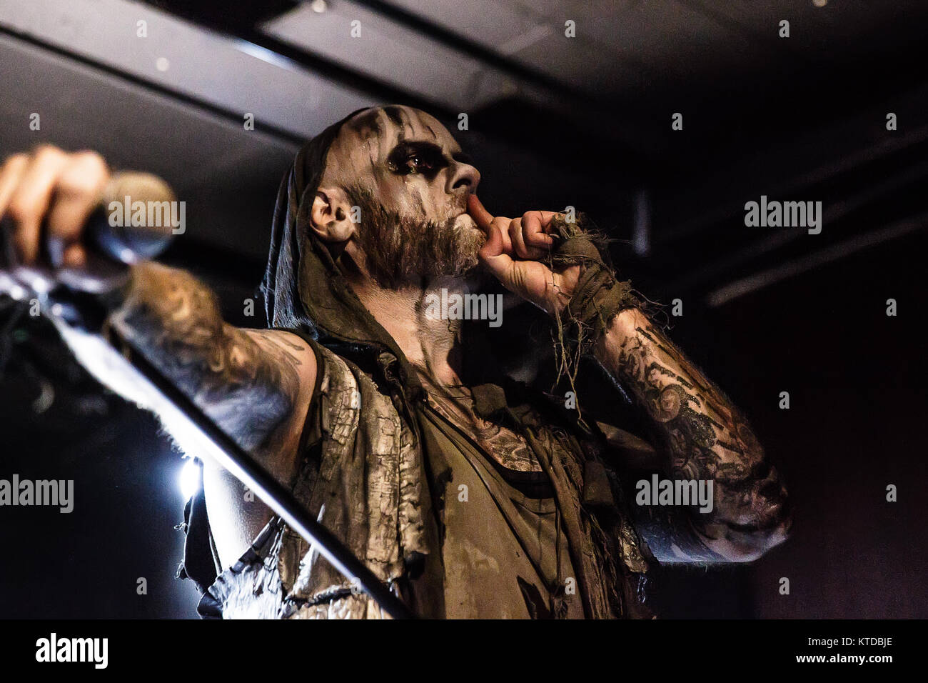 The Irish extreme metal band Primordial performs a live concert at VEGA ...