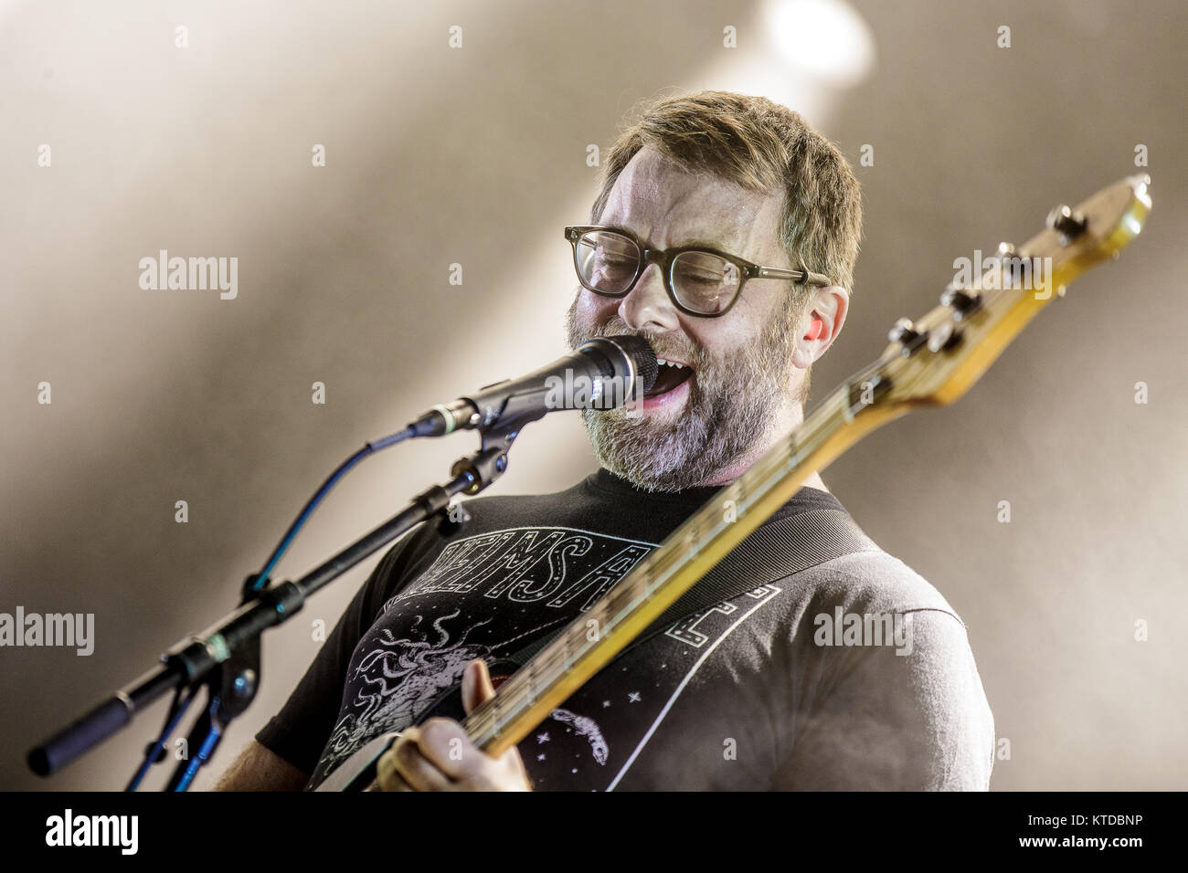 The American heavy metal band Red Fang performs a live concert during ...