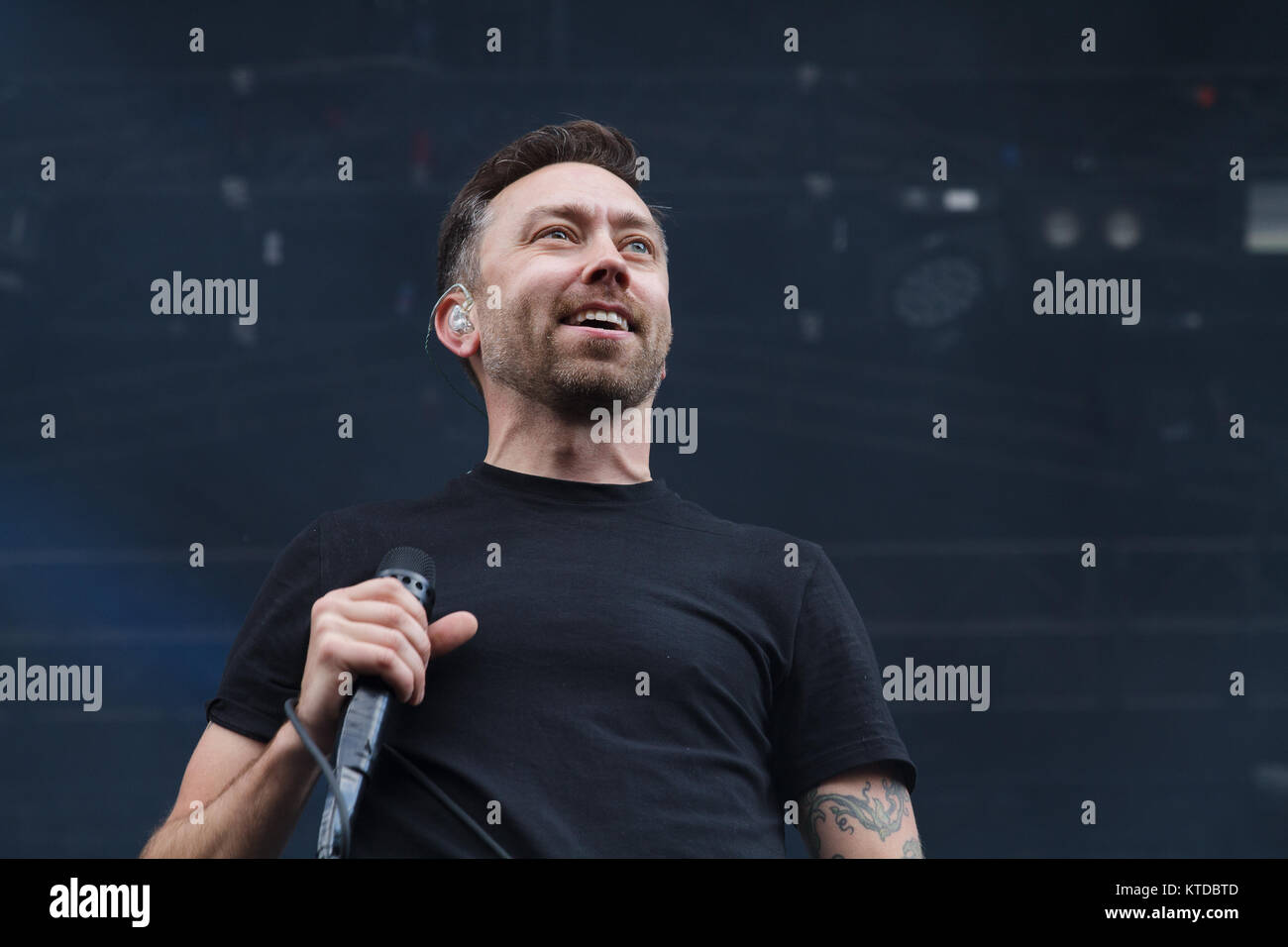 Rise Against, the American melodic hardcore band, performs a live ...