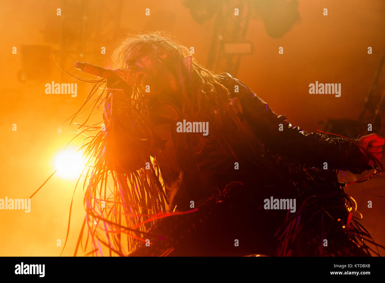 The American singer and musician Rob Zombie performs a live concert at ...
