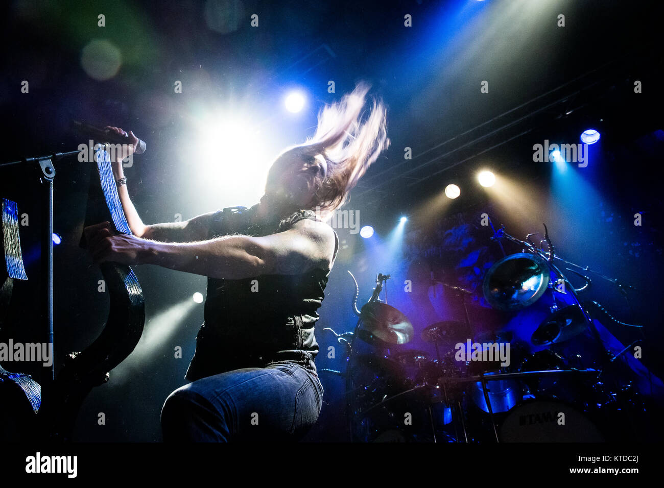 The Norwegian black metal band Satyricon performs a live concert at ...