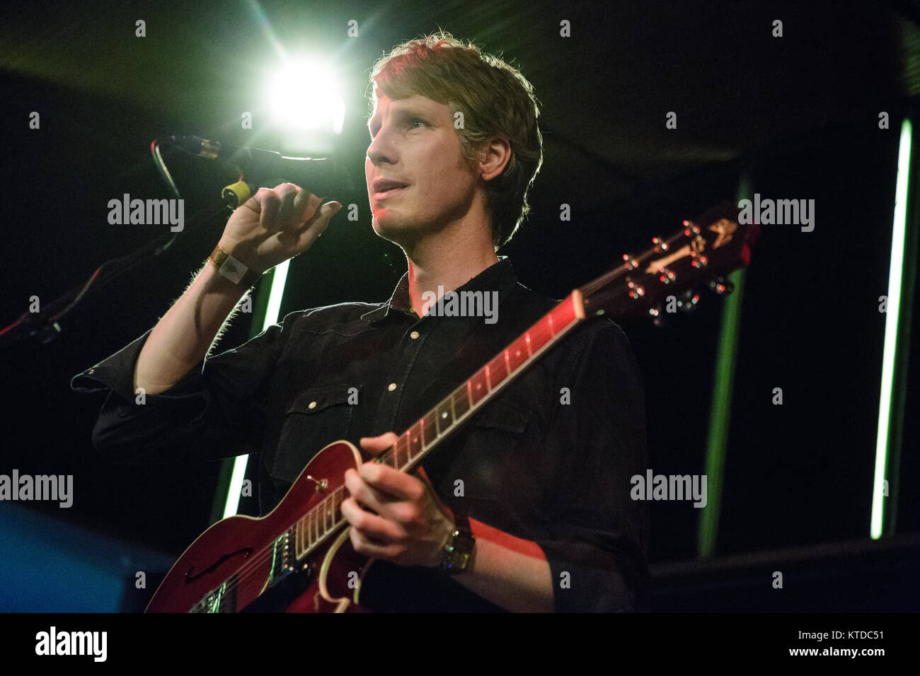 The British singer, songwriter and musician Scott Matthews performs a ...
