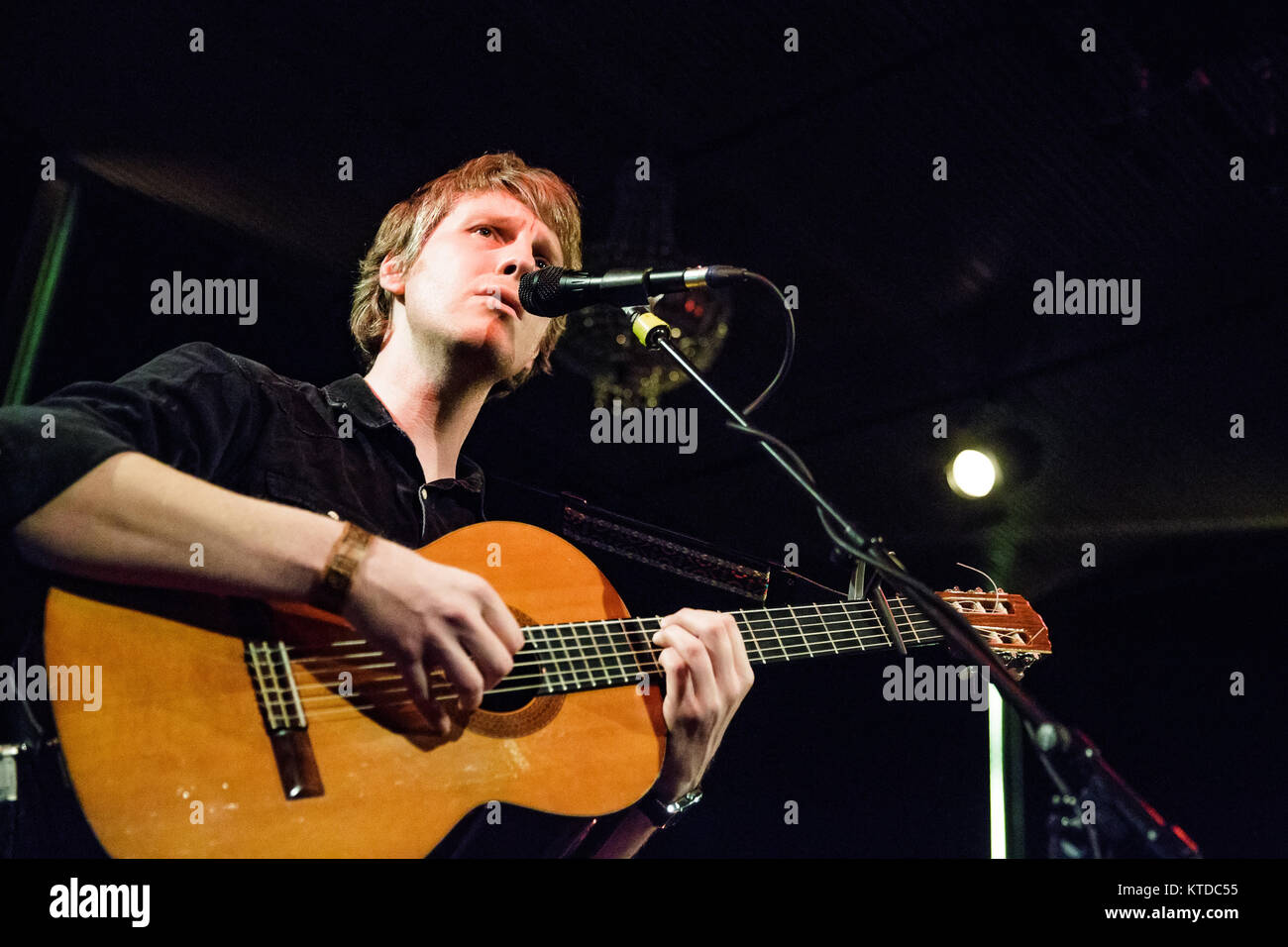 The British singer, songwriter and musician Scott Matthews performs a ...
