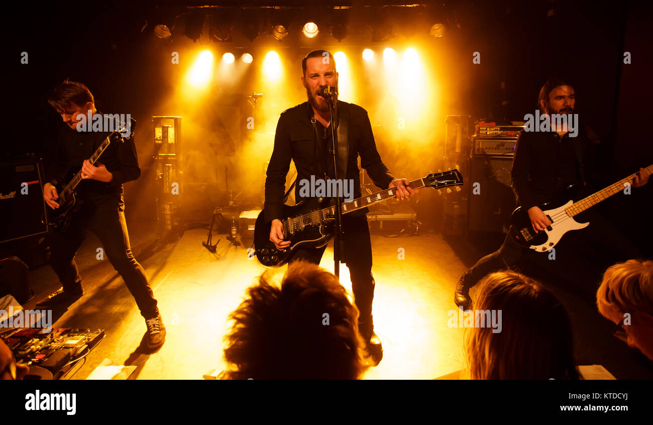 The Norwegian avant-garde music group Shining performs a live concert ...