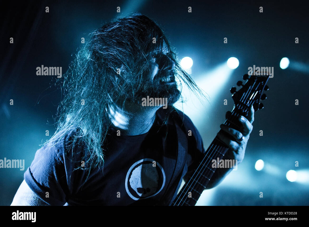 The American thrash metal band Slayer performs a live concert at VEGA ...