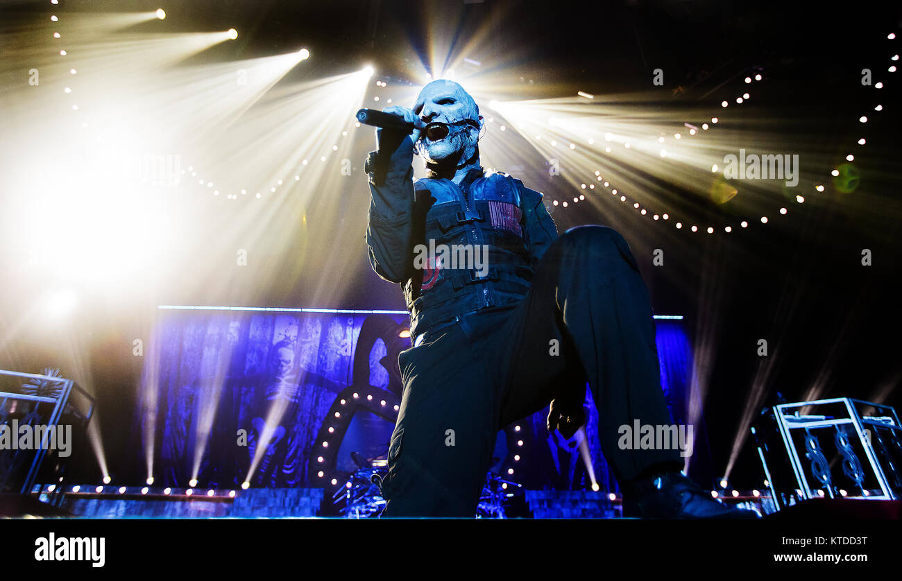 The American heavy metal band Slipknot performs a live concert at Forum ...