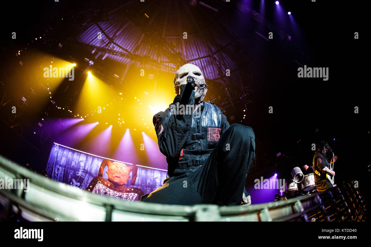 The American heavy metal band Slipknot performs a live concert at Forum ...