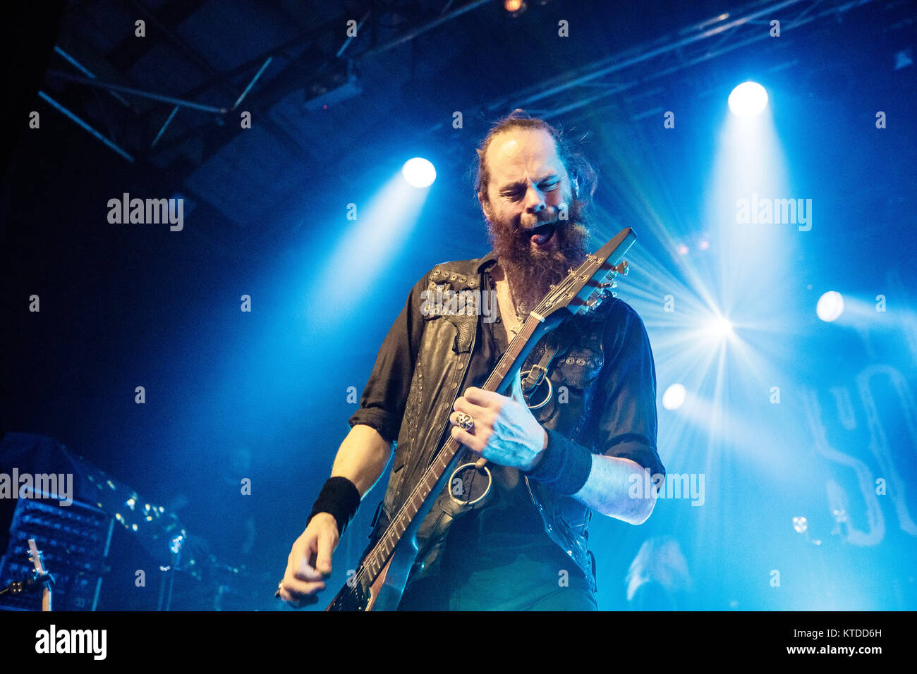 Denmark, Copenhagen - December 18, 2017. The Icelandic heavy metal band ...