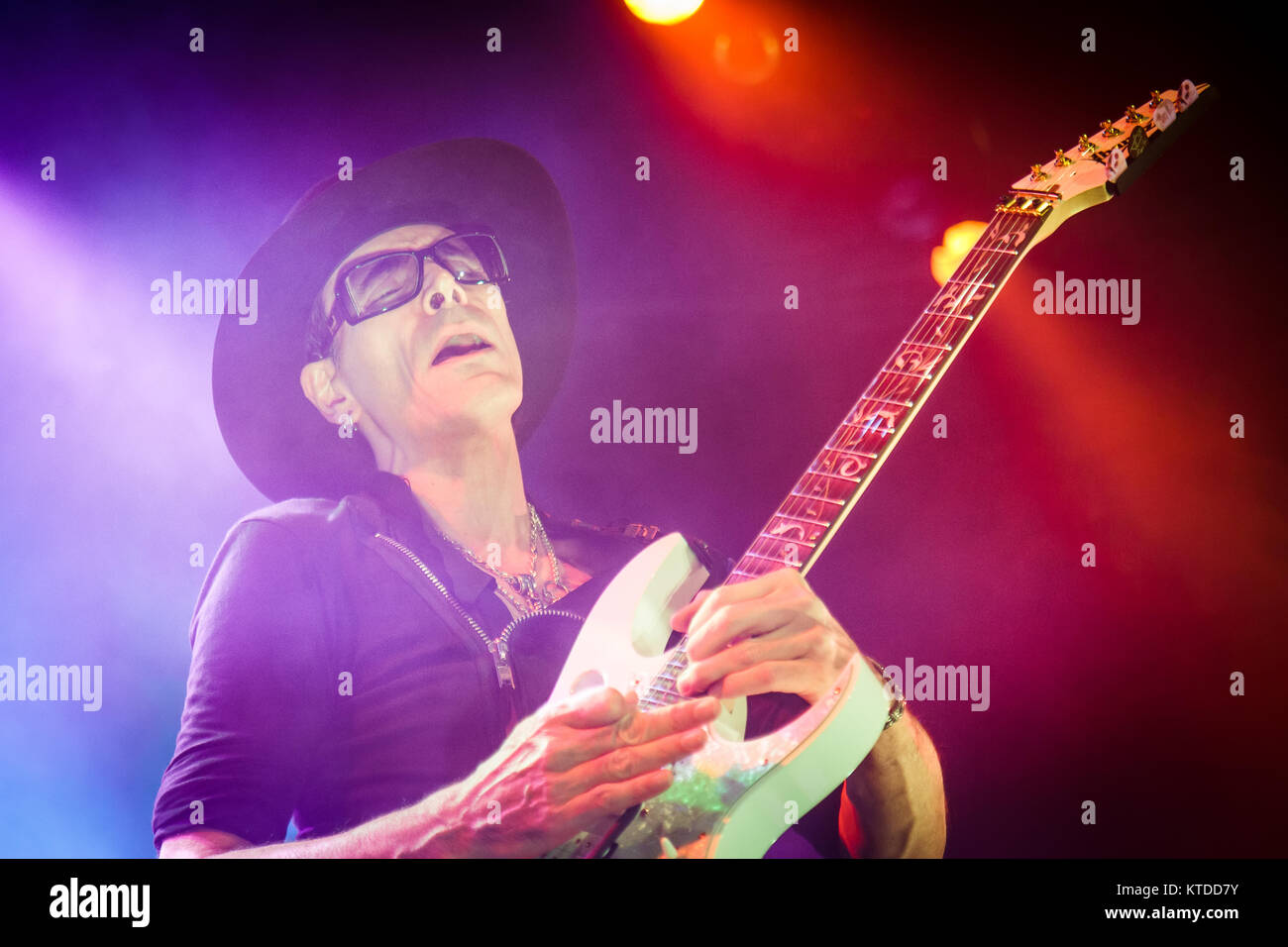 The American record producer, singer, musician and guitarist Steve Vai ...
