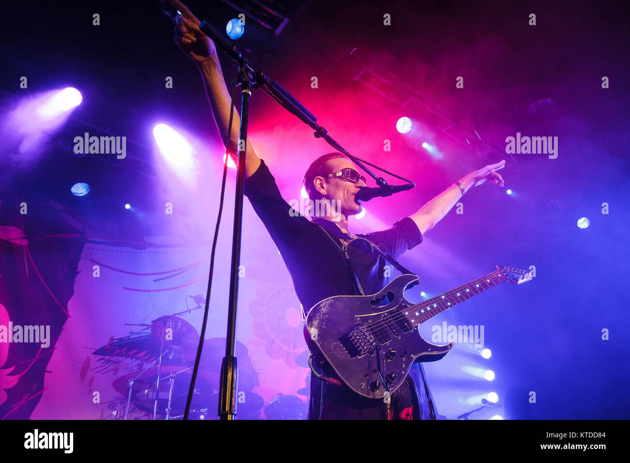 The American record producer, singer, musician and guitarist Steve Vai ...