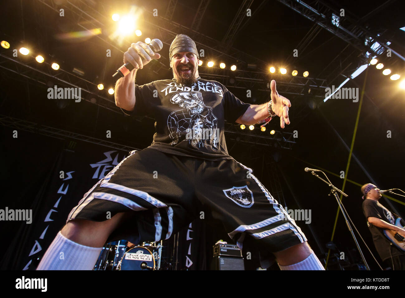 The American trash metal band Suicidal Tendencies performs a live ...