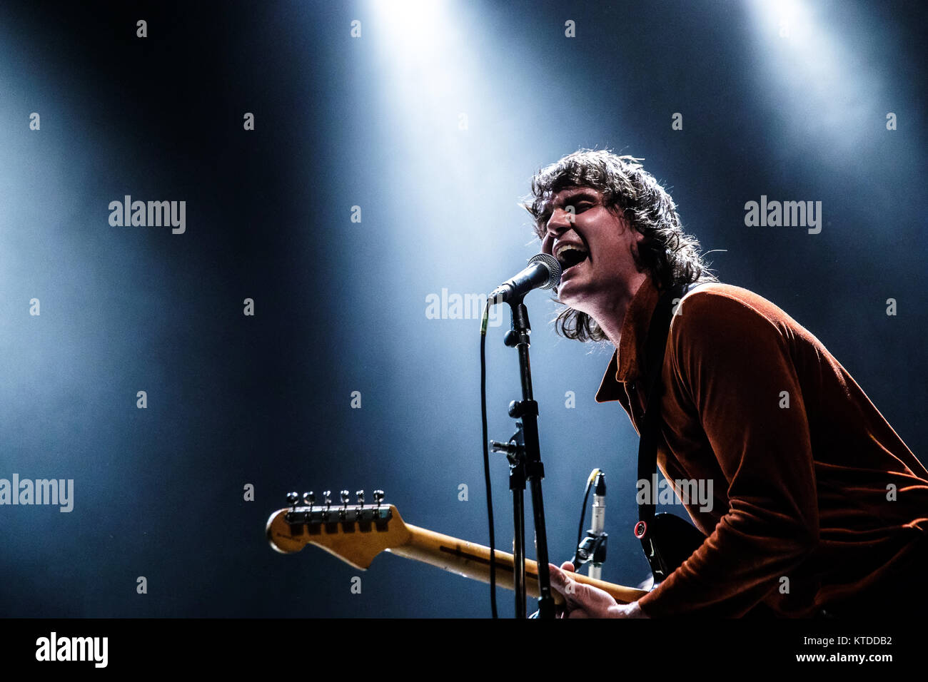 The British rock band Telegram performs a live concert at Amager Bio in ...