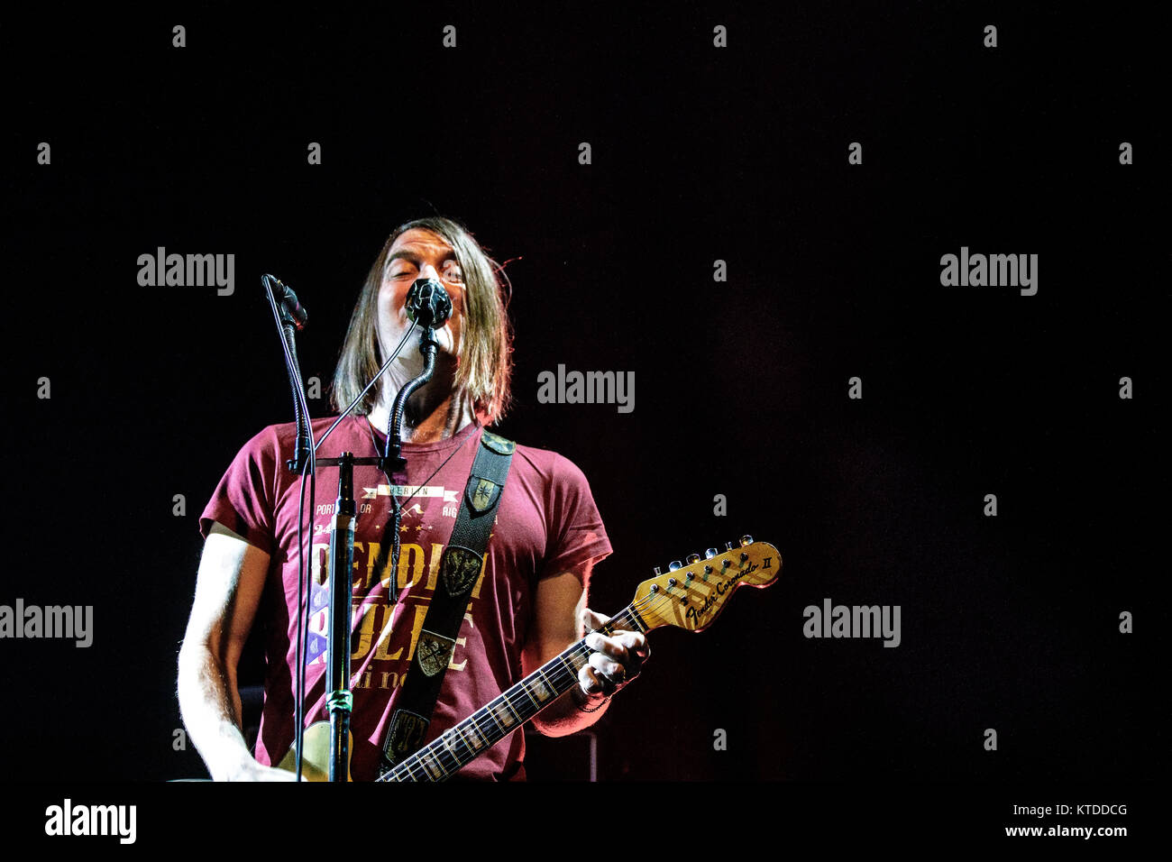The American rock band The Dandy Warhols performs a live concert at ...