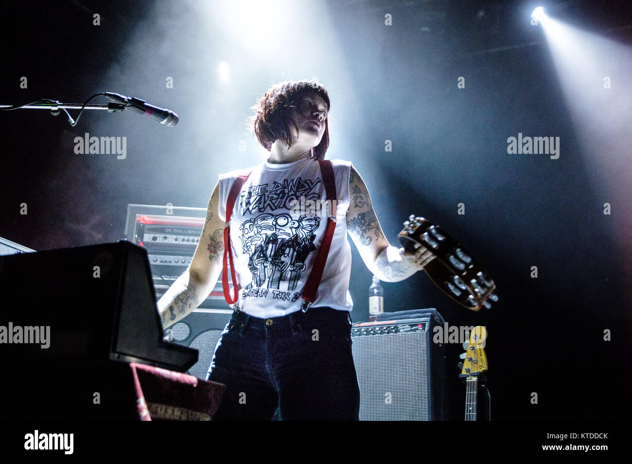 The American rock band The Dandy Warhols performs a live concert at ...