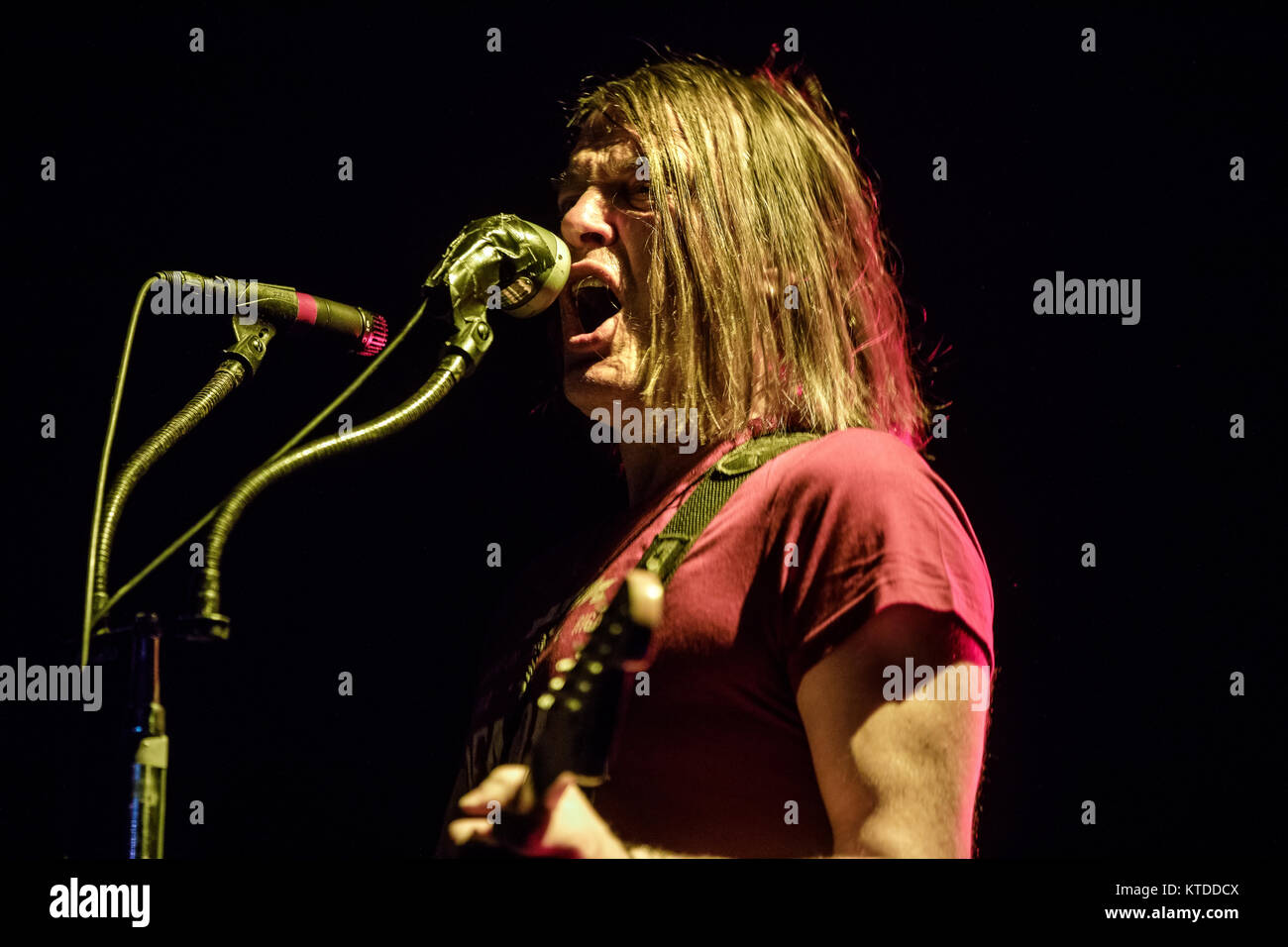 The American rock band The Dandy Warhols performs a live concert at ...