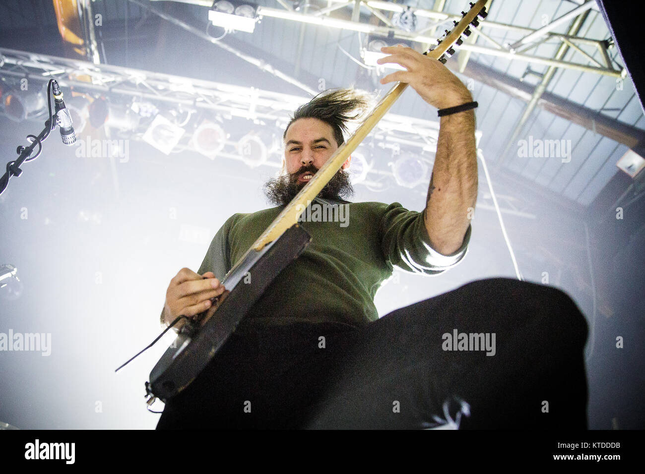 The American mathcore band The Dillinger Escape Plan performs a live ...