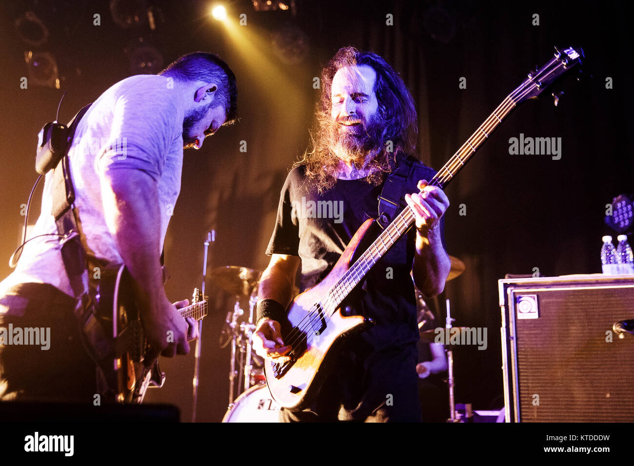 The American mathcore band The Dillinger Escape Plan performs a live ...