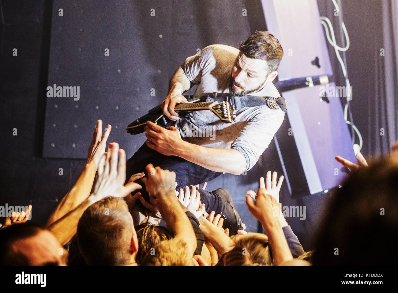 The American Mathcore Band The Dillinger Escape Plan Performs A Live