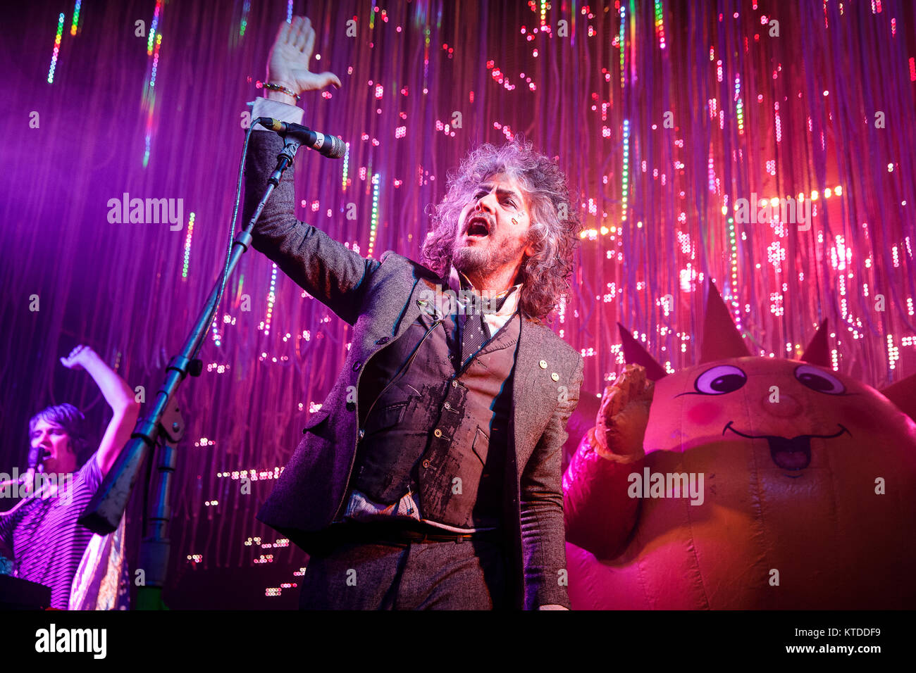The American rock band The Flaming Lips performs a live concert at VEGA ...