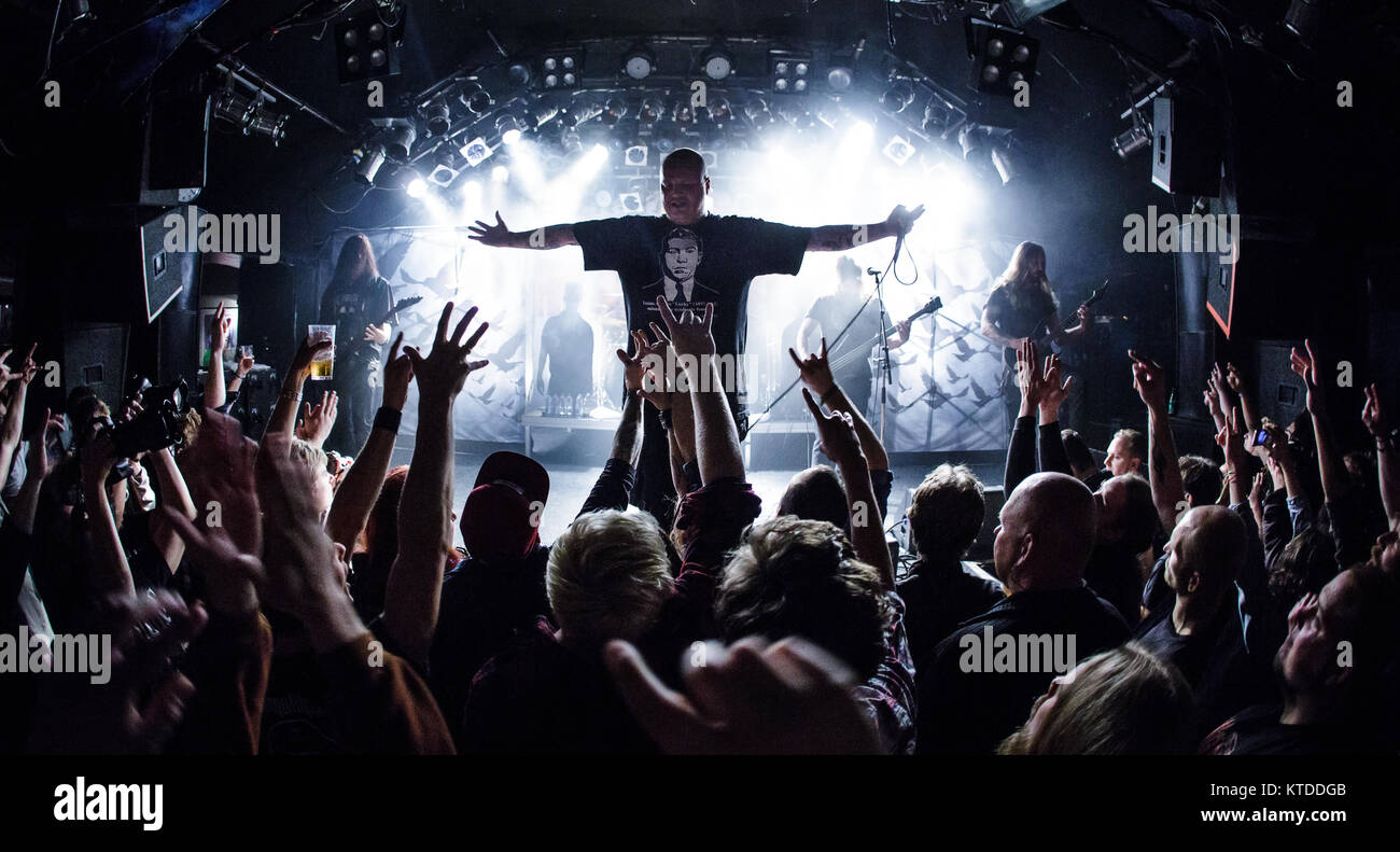 The Swedish heavy metal band The Haunted performs a live concert at ...