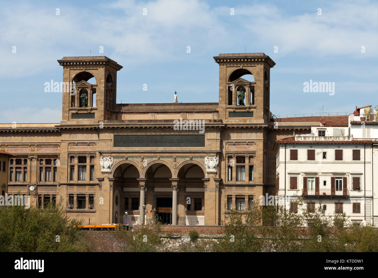 Florence - National Central Library Stock Photo - Alamy