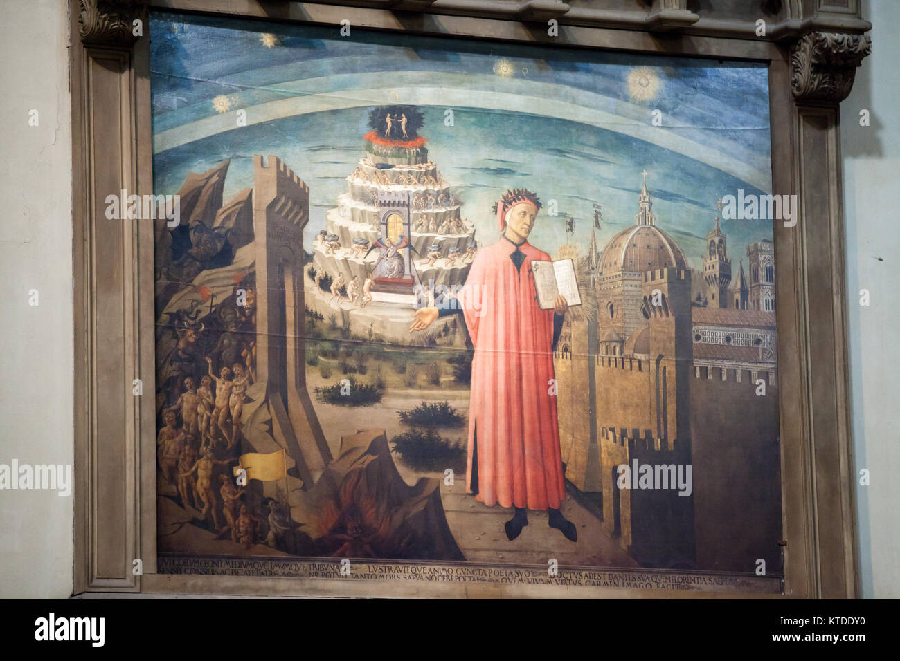 Dante florence painting hi-res stock photography and images - Alamy