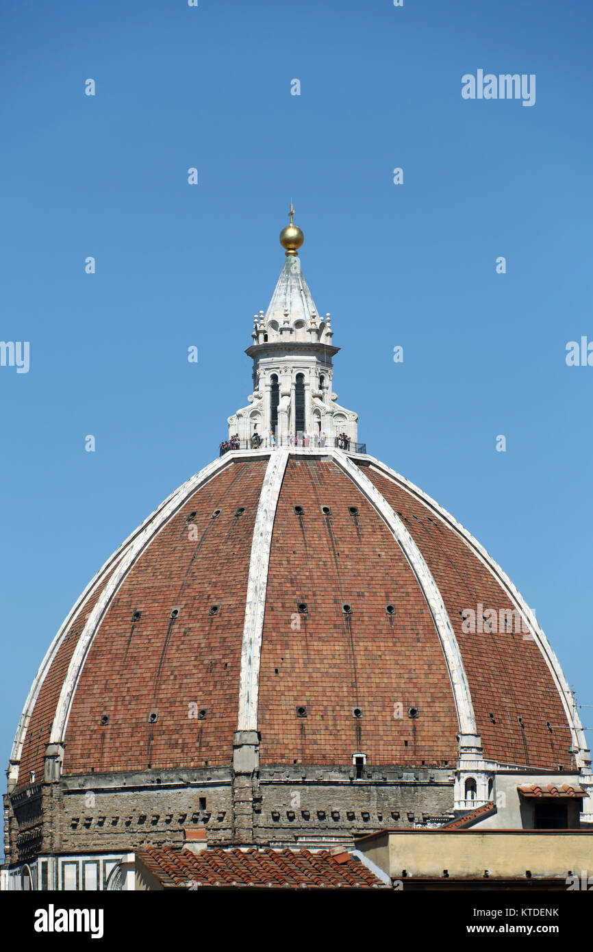 Florence-the dome of the Cathedral of Santa Maria del Fiore Stock Photo ...