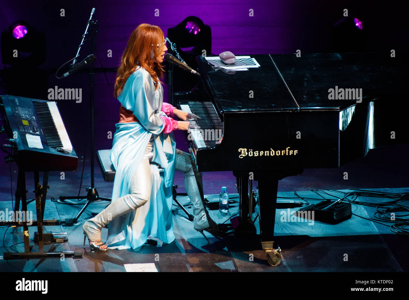 The American singer, songwriter, composer and pianist Tori Amos ...
