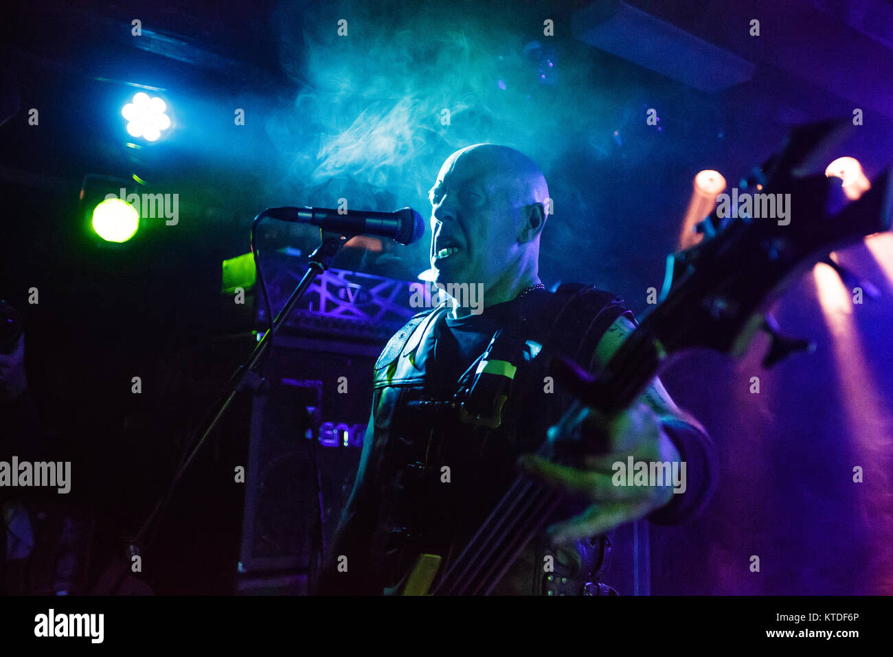 The British heavy metal band Venom Inc performs a live concert at ...