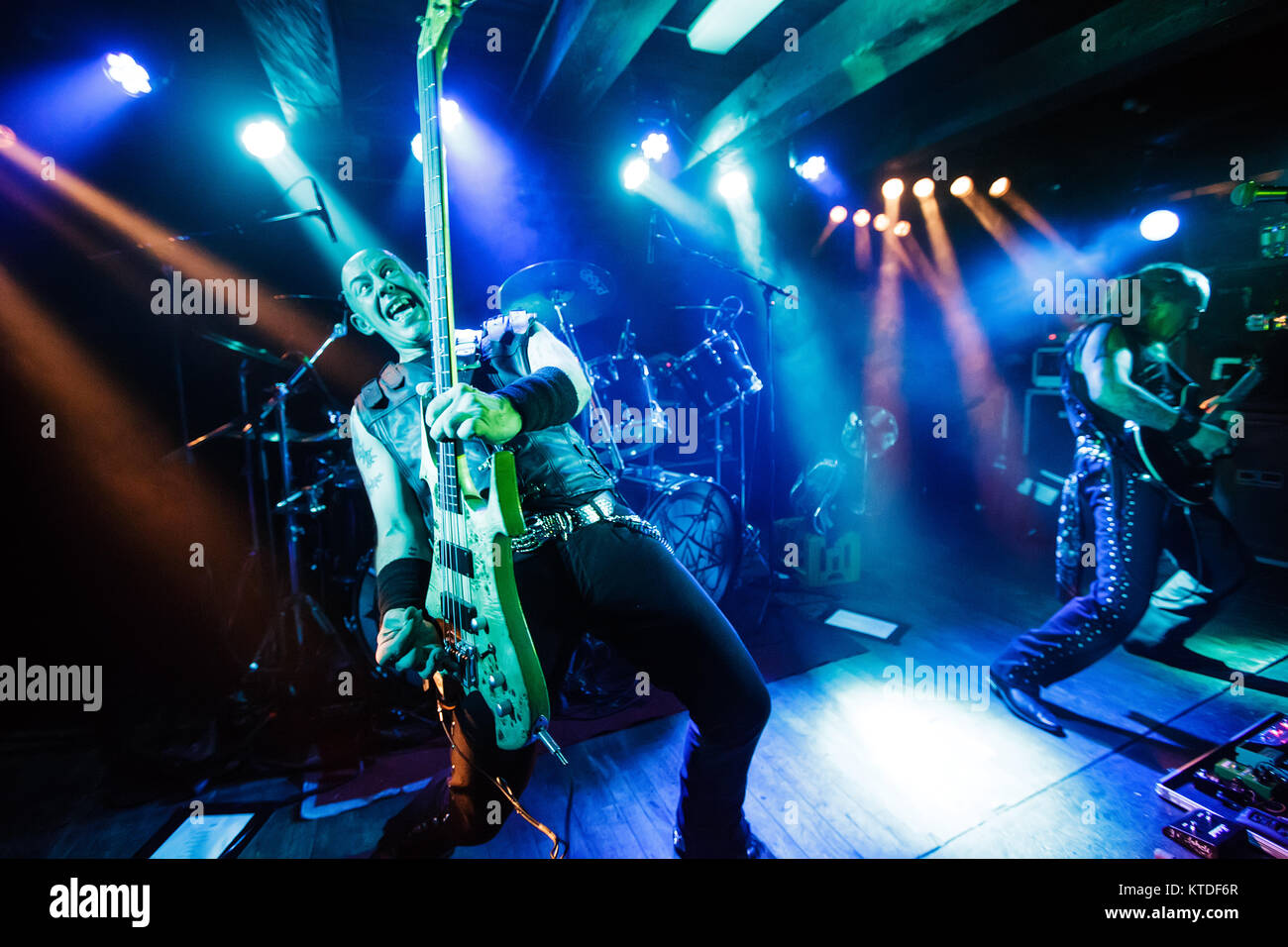 The British heavy metal band Venom Inc performs a live concert at ...