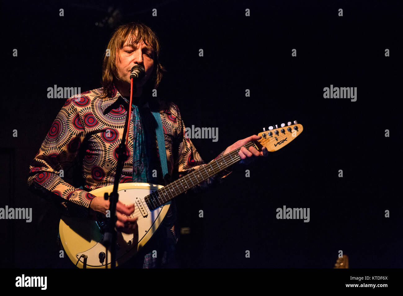 The German psychedelic rock band Vibravoid performs a live concert at ...