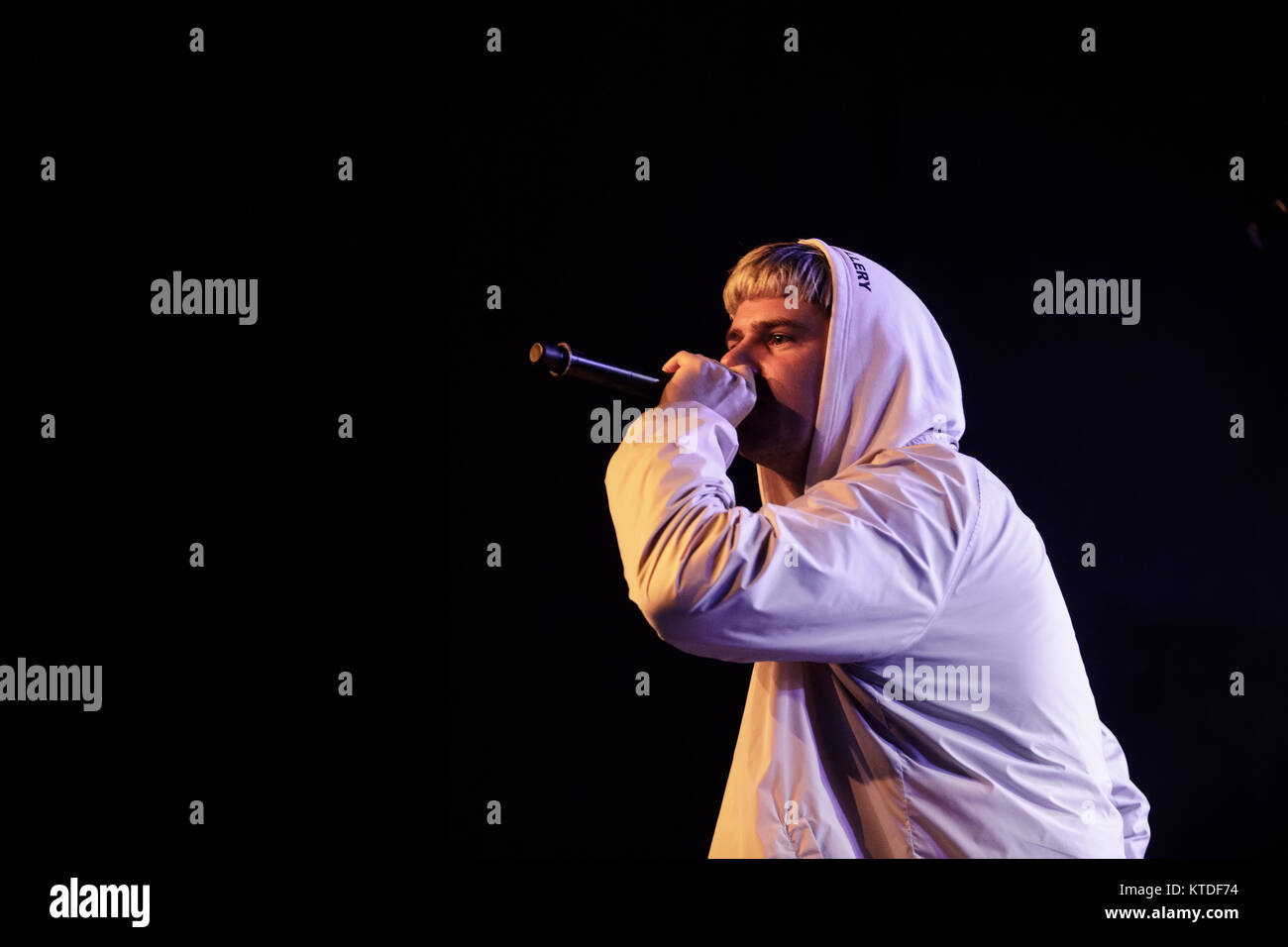 Denmark, Copenhagen - October 11, 2017. The Swedish rapper and record ...