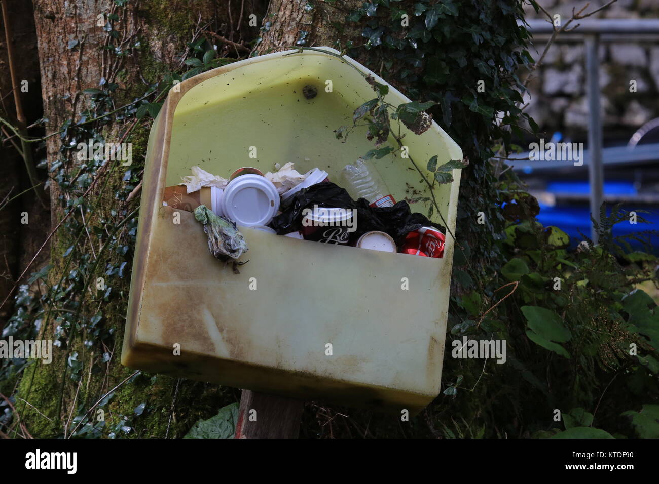 Examples of pollution in the Irish landscape Stock Photo - Alamy